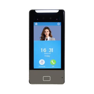 China AI Waterproof Visible Light Facial Recognition Access Control System with Time Attendance for sale