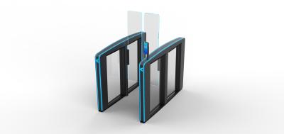 China Full Height  Fast Speed Gate Lane Flap Turnstile  for Airport Access Control for sale