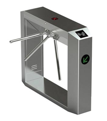 China Heavy Duty Rotary Tripod Gate Durable Stainless Steel Construction Suitable for Access Control and Security Management Applications for sale