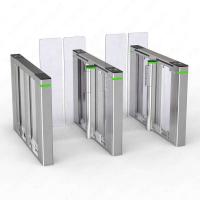 China Subway Building Entrance Automatic High Speed Gate Machine Swing Barrier Gate RFID QR CODE Access Control Turnstile Factory for sale