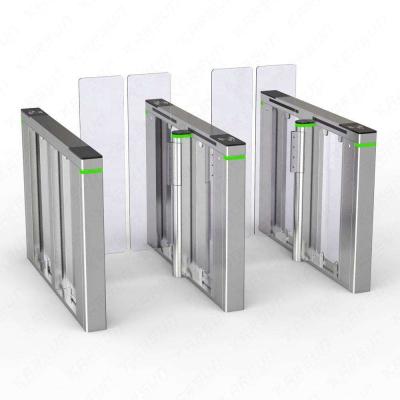 China Subway Building Entrance Automatic High Speed Gate Machine Swing Barrier Gate RFID QR CODE Access Control Turnstile Factory for sale