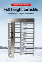 China Waterproof  Full Height Turnstiles  for Construction Sites Workers for sale