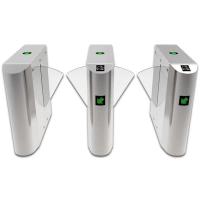 China Flap Barrier Turnstile Security Gate Solution Designed to Prevent Unauthorized Access and Ensure Safety in Public Areas for sale