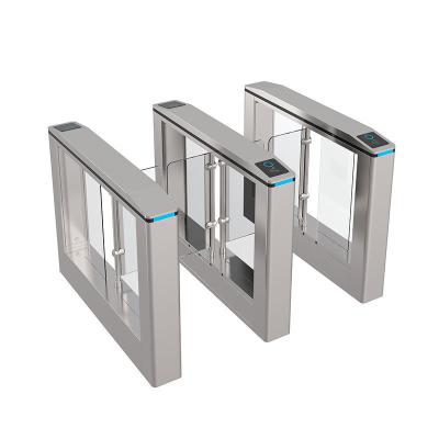 China Durable High Speed Security Automatic Subway Turnstile Gate Baffle Swing Gate Turnstile for Hotel for sale