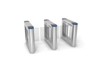 China Swing Barrier Turnstile Featuring Heavy Duty Stainless Steel Frame Designed for Long Term and Secure Access Management for sale