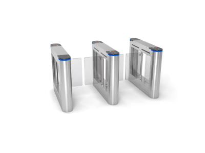 China Swing Barrier Turnstile Featuring Heavy Duty Stainless Steel Frame Designed for Long Term and Secure Access Management for sale