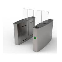 China Finger Print Reader Entrance Control Sliding Barrier Automated Entrance Gym Membership Turnstile for sale