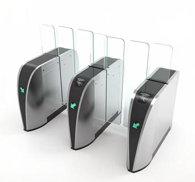 China Full High Sliding Turnstile Gate Stainless Steel Quick Pass With Counter for sale