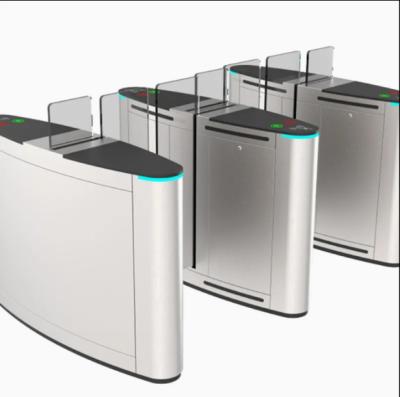 China Customized Retractable High Precision Sliding Gate Turnstile For Office Card Access Control for sale