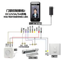 China AI Waterproof Visible Light Facial Recognition Access Control System with Time Attendance for sale