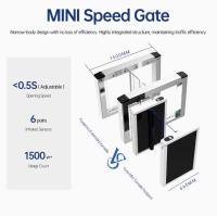 China New Model Swipe Card QR Code  Security Turnstile Access Control for Gym for sale
