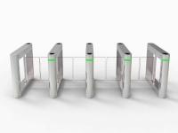 China Safety Automatic Swing Gate With Facial Recognition For Amusement Park for sale