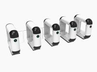China Full Automatic IC ID Card Entrance Swing Barrier Gate for Kindergarten for sale