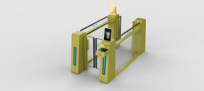 China Fast Speed Community Automatic Swing Gate AB Gate Pedestrian Cards Facial Recognition for sale