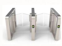 China Stainless Steel Swing Barrier Turnstile Engineered for Long Lasting Performance in High Traffic Access for sale