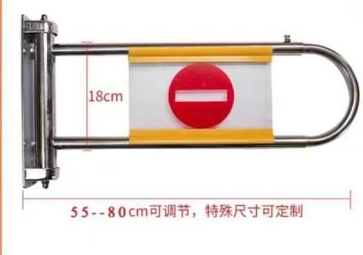 China Supermarket Stainless Steel Hydraulic Swing Gate Factory Price Manual Turnstile for sale