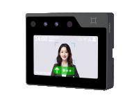 China Easy Installation Facial Recognition Terminal with Dual Camera Black Color for sale