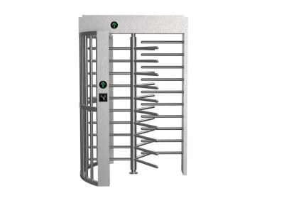China 304 Stainless Steel Single Lane Full Height Turnstiles Designed for Construction Site for sale