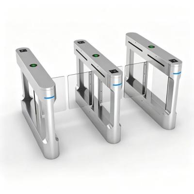 China Safety Automatic Swing Gate With Facial Recognition For Amusement Park for sale