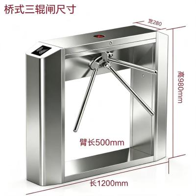 China Wholesale High Quality Tripod Turnstile SS304 Three Roller Gates for Access Control for sale