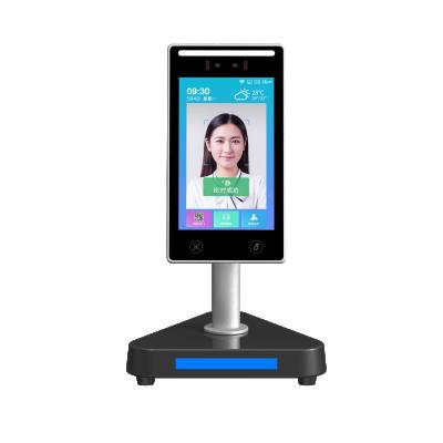 China Qr Code IC/ID Card Swipe and Face Recognition Time Attendance Terminal 10 inches for sale