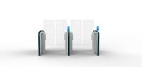China High-end Fast Security Access Control Good Looks Speed Gate With Automatic Wings for sale