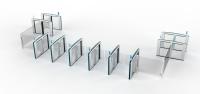 China High-end Fast Security Access Control Good Looks Speed Gate With Automatic Wings for sale