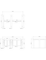 China New Model Servo Motor High Speed Turnstile for Plaza School University for sale