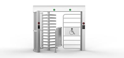 China Wheelchair  Access Anti-tailgating Full-height turnstile For Community for sale