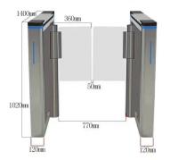 China 316 Stainless Steel Servo Motor Automated Speed Gate Turnstile for sale