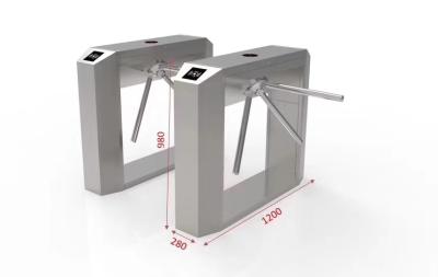 China Waterproof 600mm SUS304 Tripod Access Control System for sale
