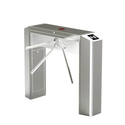 China 304 Stainless Steel 12v Dry Contact Vertical Tripod Turnstile for sale