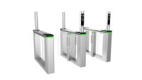 China Waist High 24V SUS304 Facial Recognition Turnstile for sale