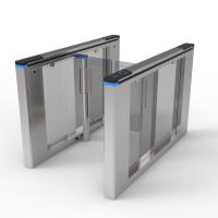 China KOMAI 12v Dry Contact Speed Gate Turnstile With Card Reader for sale