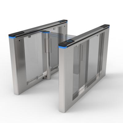 China KOMAI 12v Dry Contact Speed Gate Turnstile With Card Reader for sale