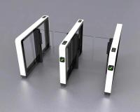 China Biometric RFID Card Access SUS316  Optical Swing Turnstile for sale
