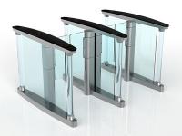 China Automatic Glass Door 550mm 50 People/Min Speed Gate Turnstile for sale