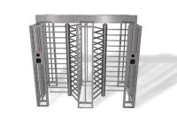 China Fingerprint GB304 600mm Full Height Turnstiles for sale