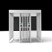 China Carbon Steel 1200mm 24VDC Full Height Turnstiles for sale