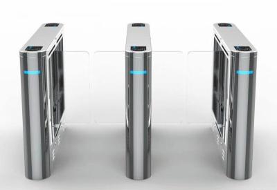 China DC Motor Driven Optical Swing Barrier Turnstile for sale
