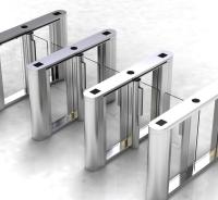 China 304 Stainless Steel 40w Waist Height Turnstiles for sale