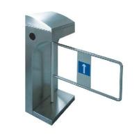 China Stainless Steel Biometric 800mm 30W Swing Barrier Turnstile for sale