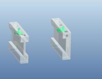 China ID Card DC Motor SUS304 Waist Height Turnstile for sale