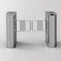 China Anti Trailing Office Building DC24V 304 Stainless Steel Turnstile for sale