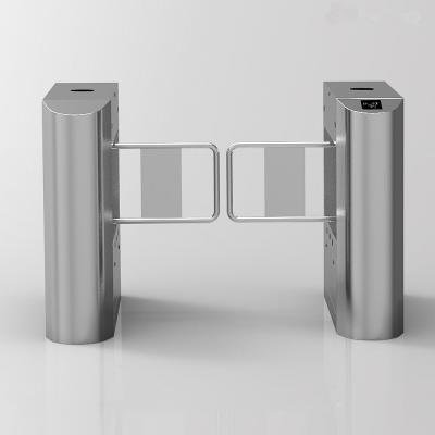 China Anti Trailing Office Building DC24V 304 Stainless Steel Turnstile for sale
