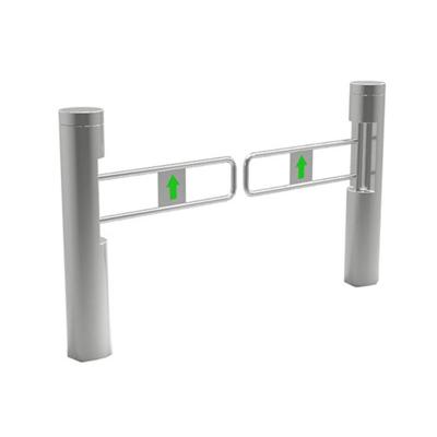 China Supermarket RS485 Relay Swing Barrier Turnstile Stainless Steel Speed Gate for sale