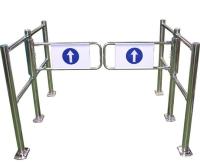 China Hand Push DC24V SUS304 Supermarket Entry Gates for sale