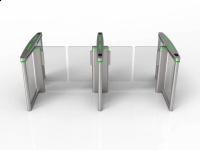 China Automatic SUS316 Servo Motor Airport Turnstile Speed Gate for sale