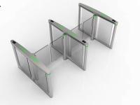 China Automatic SUS316 Servo Motor Airport Turnstile Speed Gate for sale