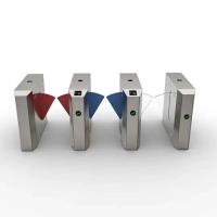 China Anti Intrusion Metro 650mm Flap Barrier Gate Entrance for sale